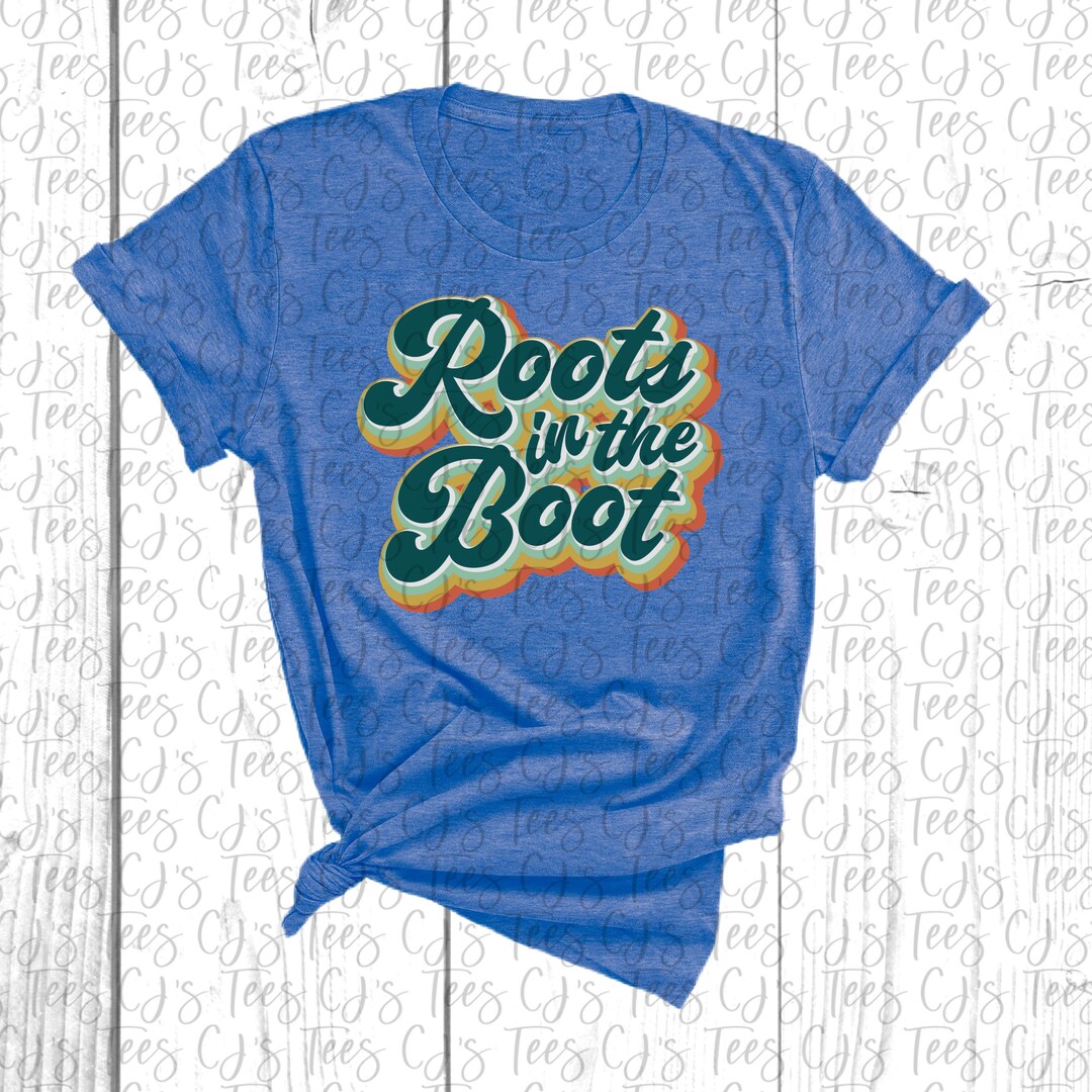 Roots in the Boot, Louisiana Roots Tee - Etsy