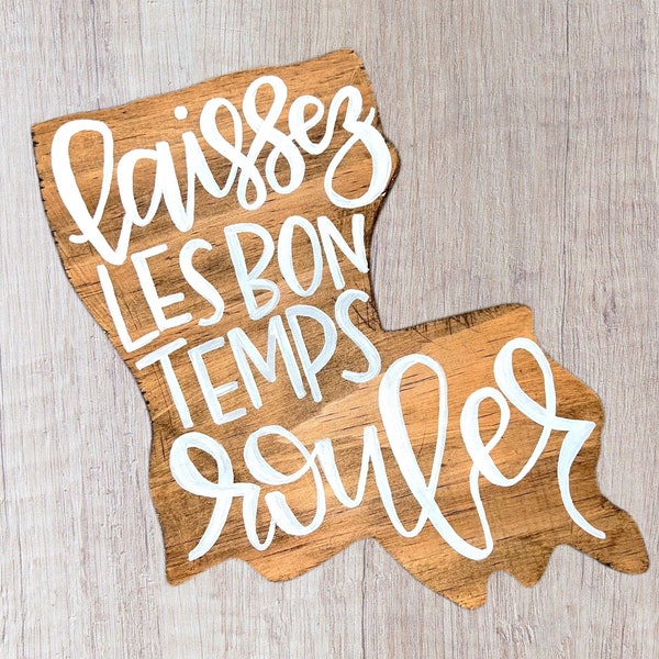 Laissez Les Bon Temps Rouler Sign - Etsy