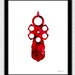 Red Gun Instant Download, Red Revolver Set Digital Download, Revolver ...