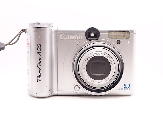 Canon Powershot A95 - Point and Shoot Digital Camera - Etsy Canon Powershot A95 - Point and Shoot Digital Camera - Etsy