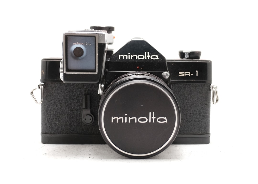 Minolta SR-1 Black 35mm Camera 55mm Lens Vintage SLR Camera - Etsy