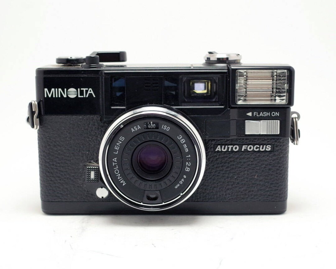 Minolta Hi-matic AF2 - Sharp 38mm 2.8 Lens - Vintage Film - 35mm Point Shoot Camera - Etsy
