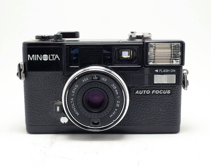 Minolta Hi-matic AF2 - Sharp 38mm 2.8 Lens - Vintage Film - 35mm Point Shoot Camera - Etsy