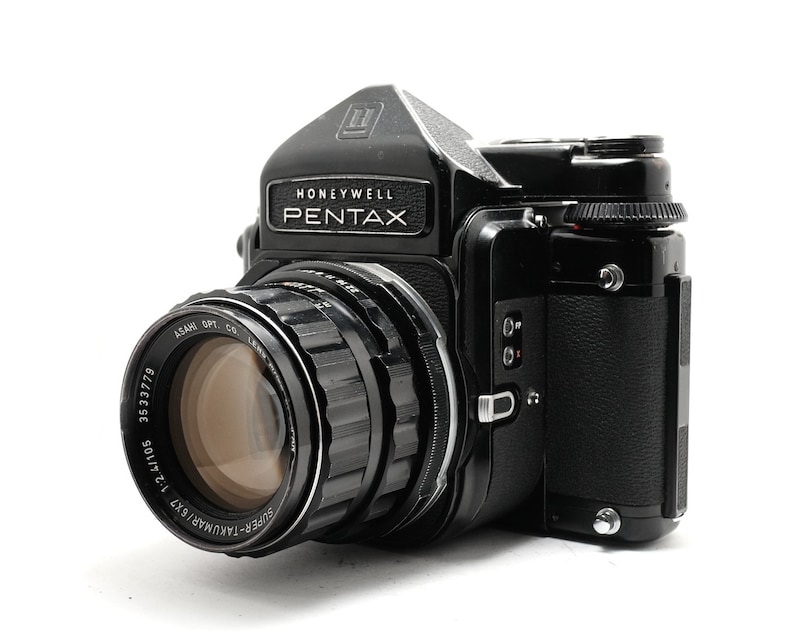 Pentax 6x7 67 - Medium Format Camera - Takumar 105mm 2.4 Lens - SLR ...