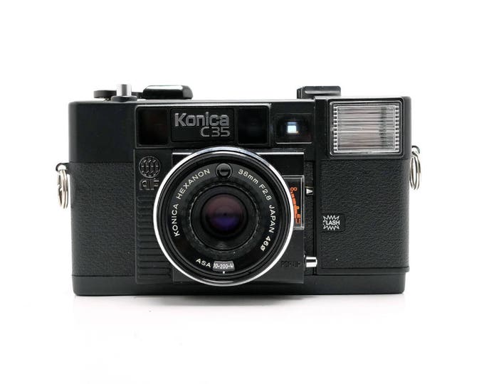 Konica C35 AF Vintage Film 35mm Point Shoot Camera - Etsy