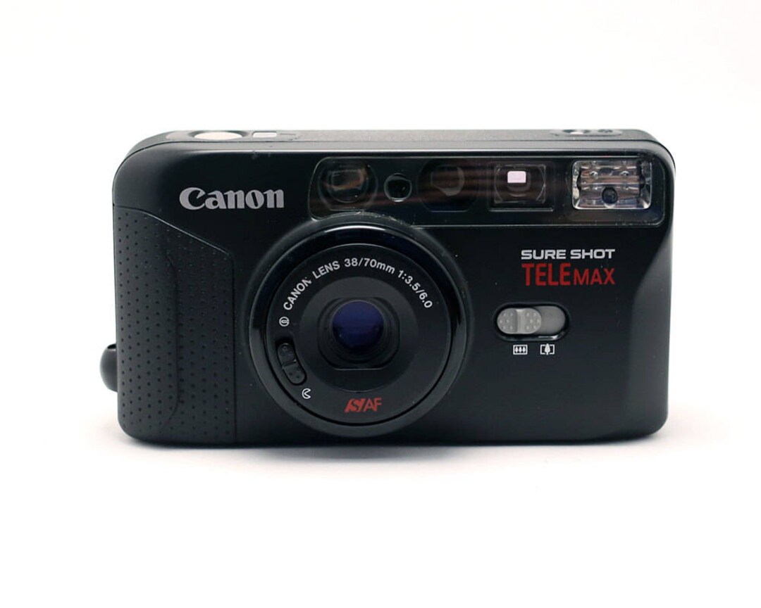 Canon Sure Shot Tele Max - Vintage Film - 35mm Point Shoot Camera - Etsy