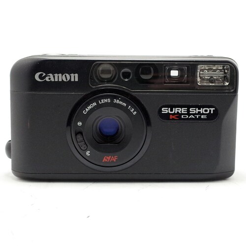 Vintage Canon Sure Shot Tele 80 35mm Point and Click Film - Etsy