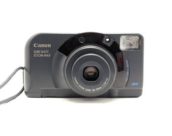 Canon Sure Shot Tele Max Vintage Film 35mm Point Shoot Camera - Etsy