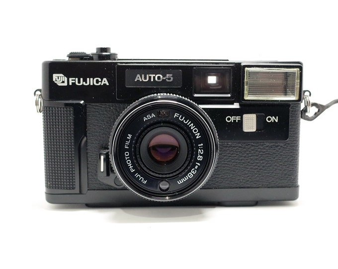 Fuji Fujifilm Fujica Auto 5 35mm Camera - Compact Rangefinder - Vintage ...