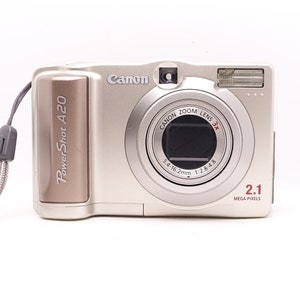 Canon Powershot A20 - Point and Shoot Digital Camera - Etsy
