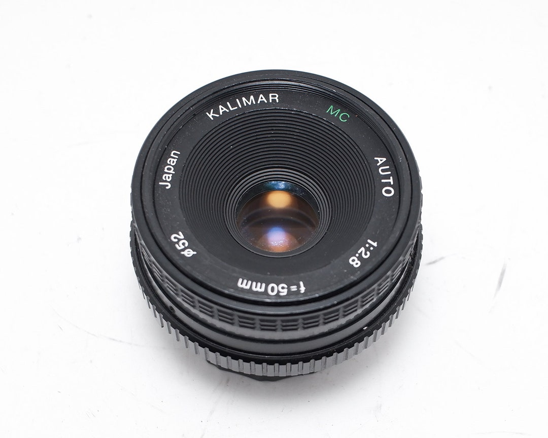 Kalimar 50mm F/2.8 - Minolta MD - 35mm Film Camera Lens. - Etsy