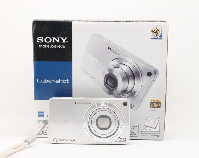 Sony Cybershot W350 - Point and Shoot Digital Camera - Etsy
