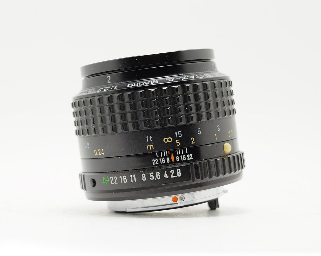 Pentax Macro 50mm F/2.8 - K Mount K1000 - 35mm Film Camera Lens. - Etsy