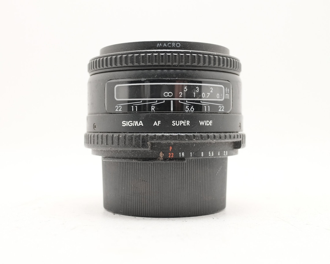 Sigma Super Wide II 24mm 2.8 - F Mount AF - 35mm Film Camera Lens. - Etsy