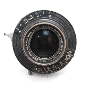 Gundlach Turner Reich Triple Convertible 4x5 8x10 Camera Lens Betax ...