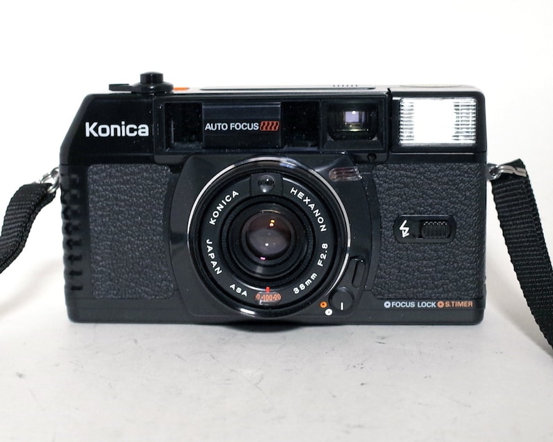Konica C35 MF Vintage Film 35mm Point Shoot Camera - Etsy