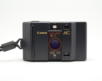 Canon MC 35mm Point & Shoot Film Camera – 1984 Japan – F/2.8 Lens ...