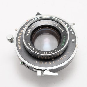 Schneider Symmar 150mm F/5.6 4x5 Camera Lens Compur 0 Shutter - Etsy