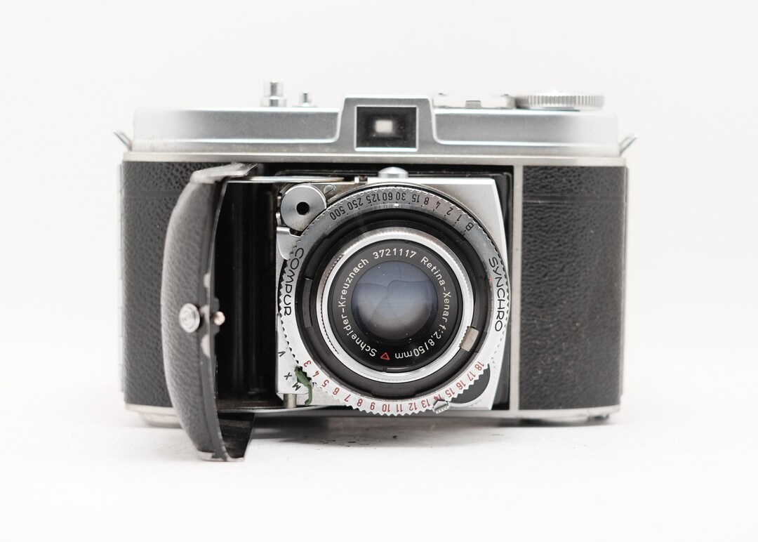 Kodak Retina IB - 50mm F/3.5 Ektar Lens. 35mm Film Rangefinder Camera ...