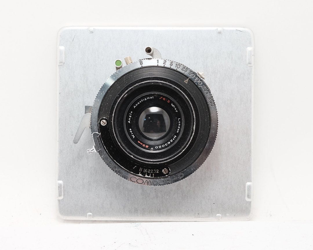 Wray London Anastigmat 89mm F/6.3 - 4x5 Camera Lens - Graflex Speed ...