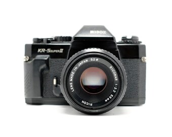 Sears (ricoh) KS Super - 50mm F/2.0 Prime Lens - Vintage SLR Camera - Etsy