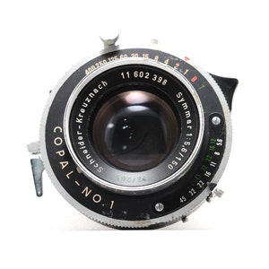 Schneider Symmar 150mm F/5.6 4x5 Camera Lens Compur 0 Shutter - Etsy
