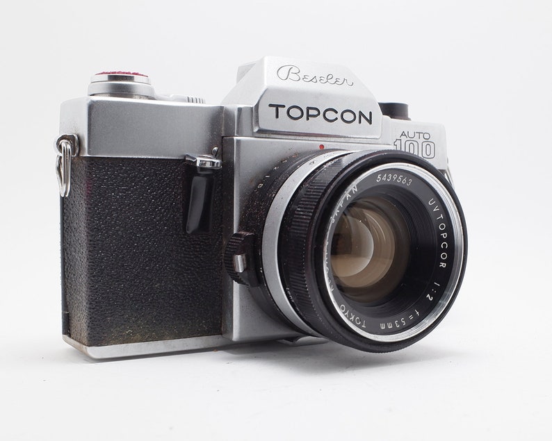 Topcon Auto 100 35mm Camera 55mm 2.0 Lens Vintage SLR - Etsy