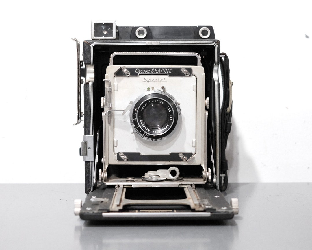Graflex Crown Graphic SPECIAL - Schneider Xenar 135mm F/4.5 Lens ...