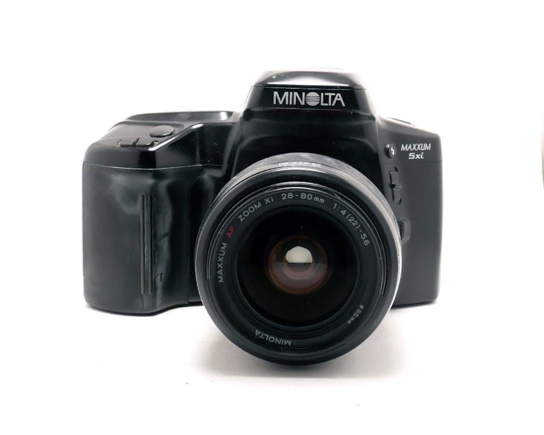Minolta Maxxum 5xi - 35-80mm Zoom Lens - Vintage SLR Camera - Etsy