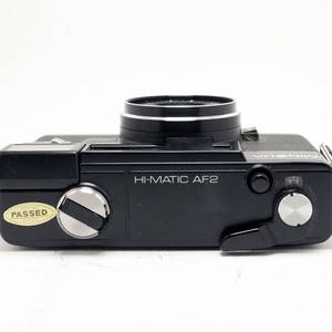Minolta Hi-matic AF2 - Sharp 38mm 2.8 Lens - Vintage Film - 35mm Point Shoot Camera - Etsy