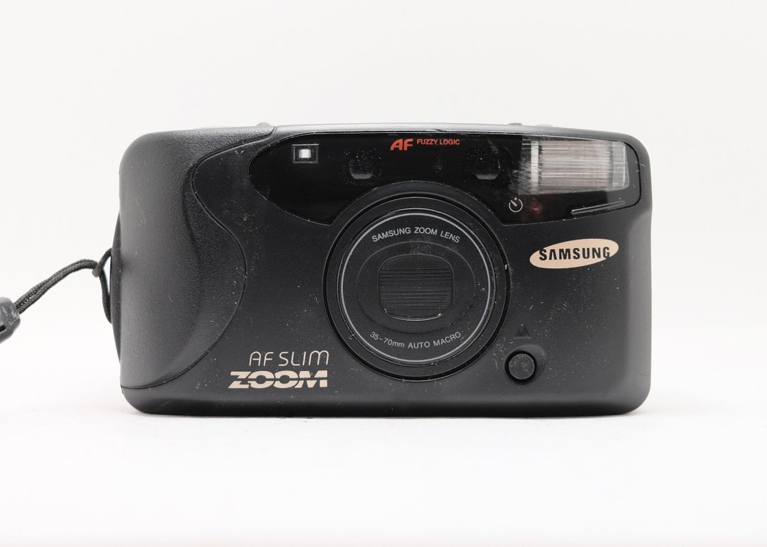 Samsung AF Slim - Zoom Lens Camera - Vintage Film - 35mm Point Shoot ...