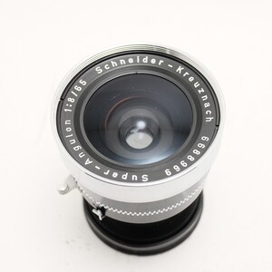 Schneider SUPER-ANGULON 65mm F/8 Large Format 4x5 Lens - Compur Shutter ...