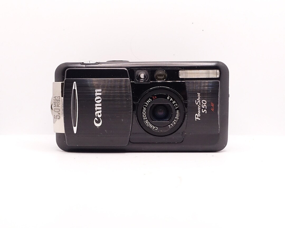 Canon Powershot Elph S50- Point and Shoot Digital Camera - Etsy
