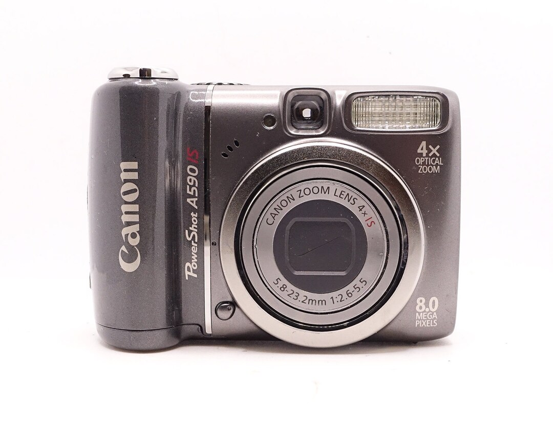 Canon Powershot A590 - Point and Shoot Digital Camera - Etsy