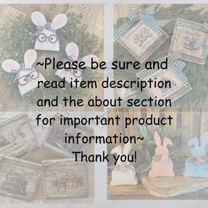 Easter Chick Decor, Wood Chick, Farmhouse Tray Decor, Primitive Chick ...