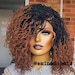 Lisa Bonnet Inspired Locs Braid Wig for Black Women Gift for Women Full ...
