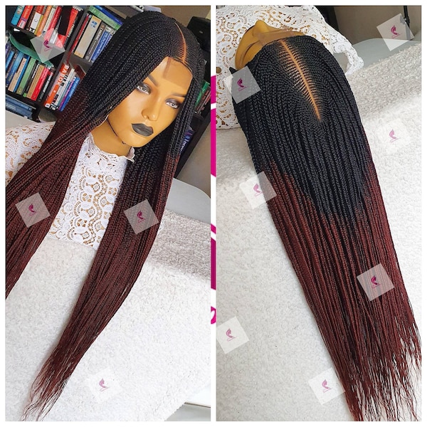 Cornrow Wig Short - Etsy