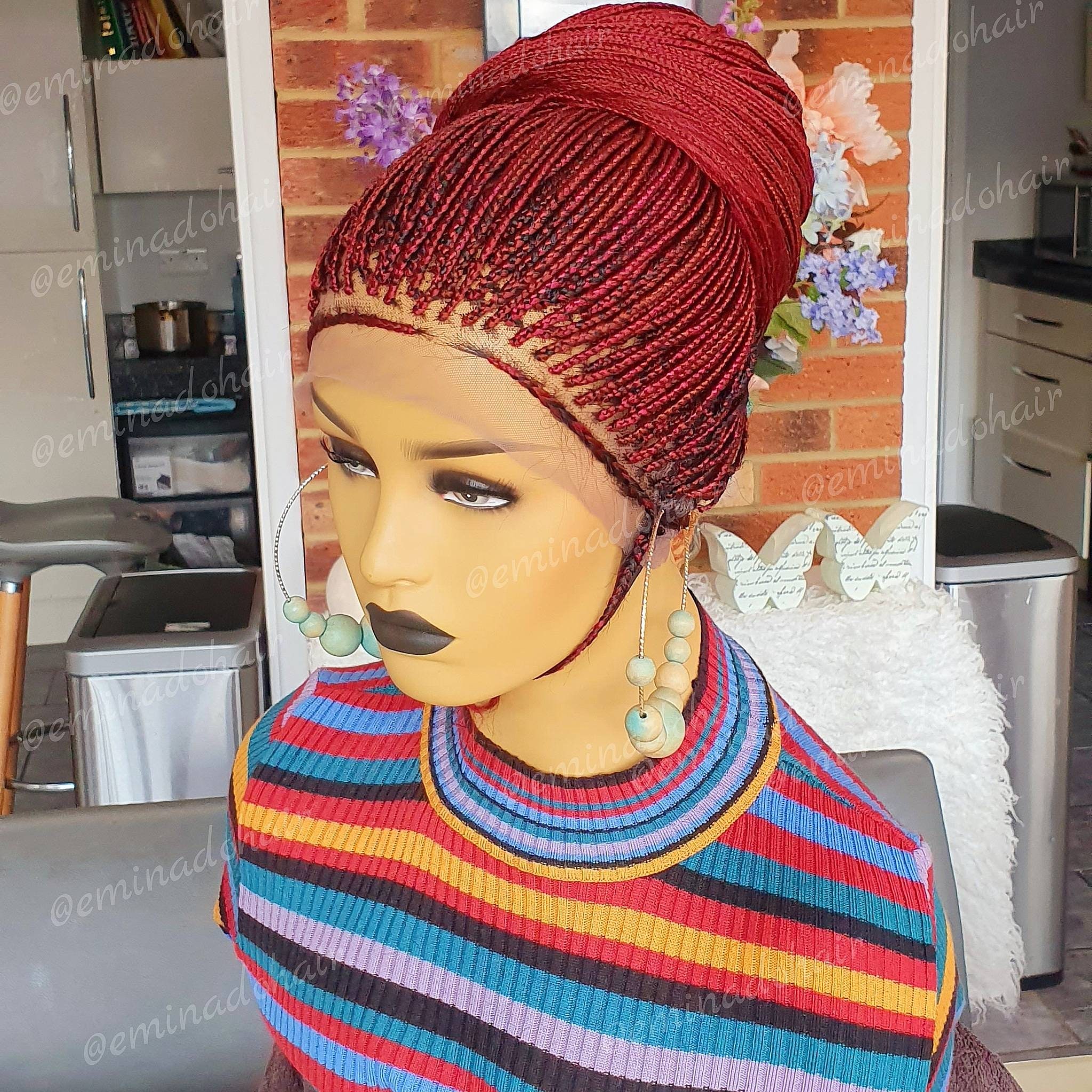 Braided Wig Skinny Braids 28 Inches. Braidwig Braidswig. - Etsy