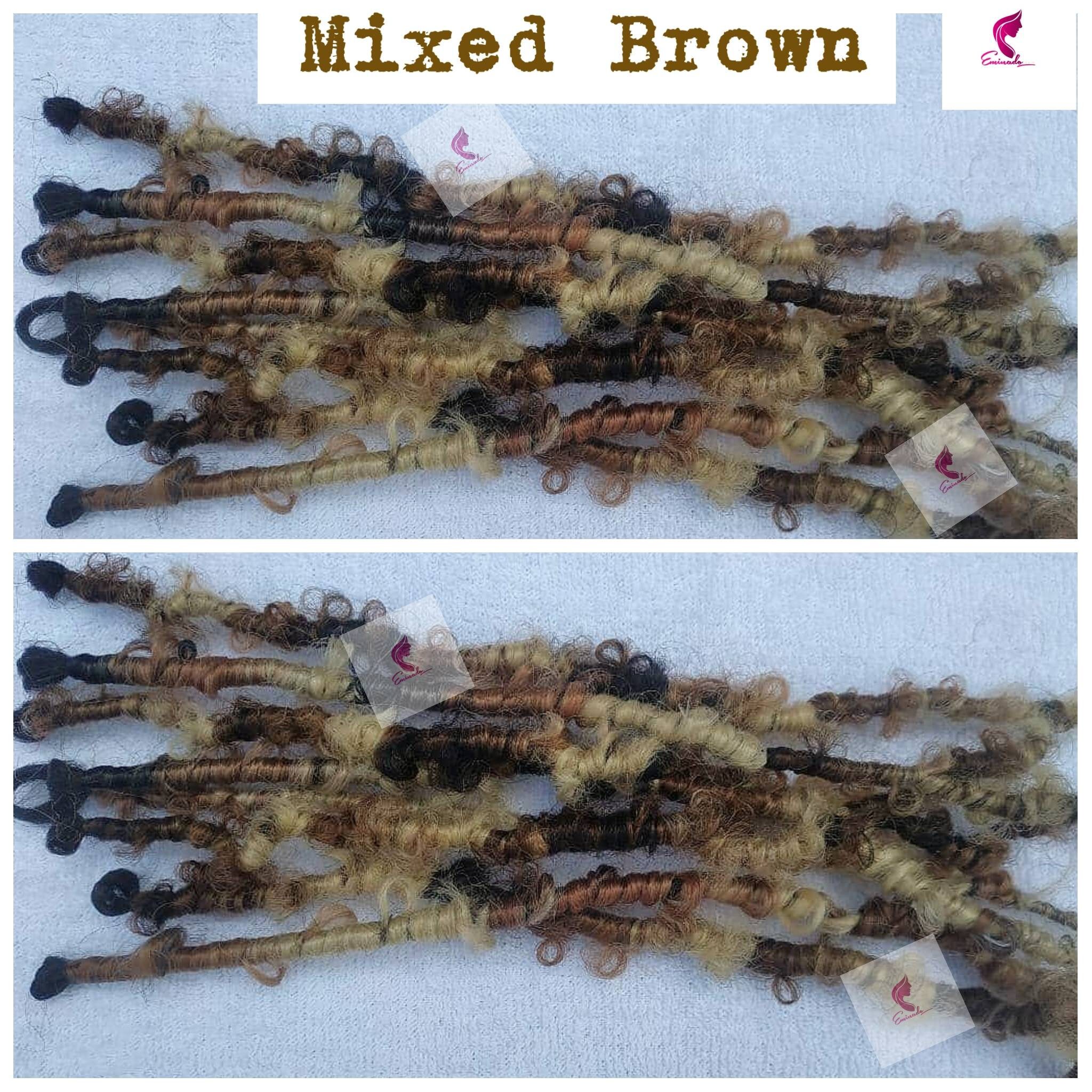 Distressed Locs. Braided Wig butterfly locs 26inches. | Etsy