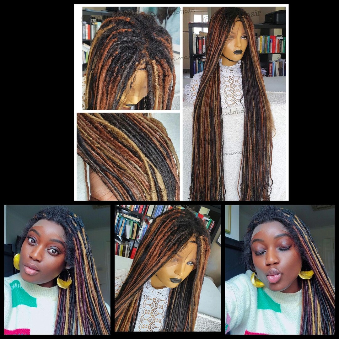 Lisa Bonet Inspired Locs Braided Wigs | Goddess Faux Locs Wig ...