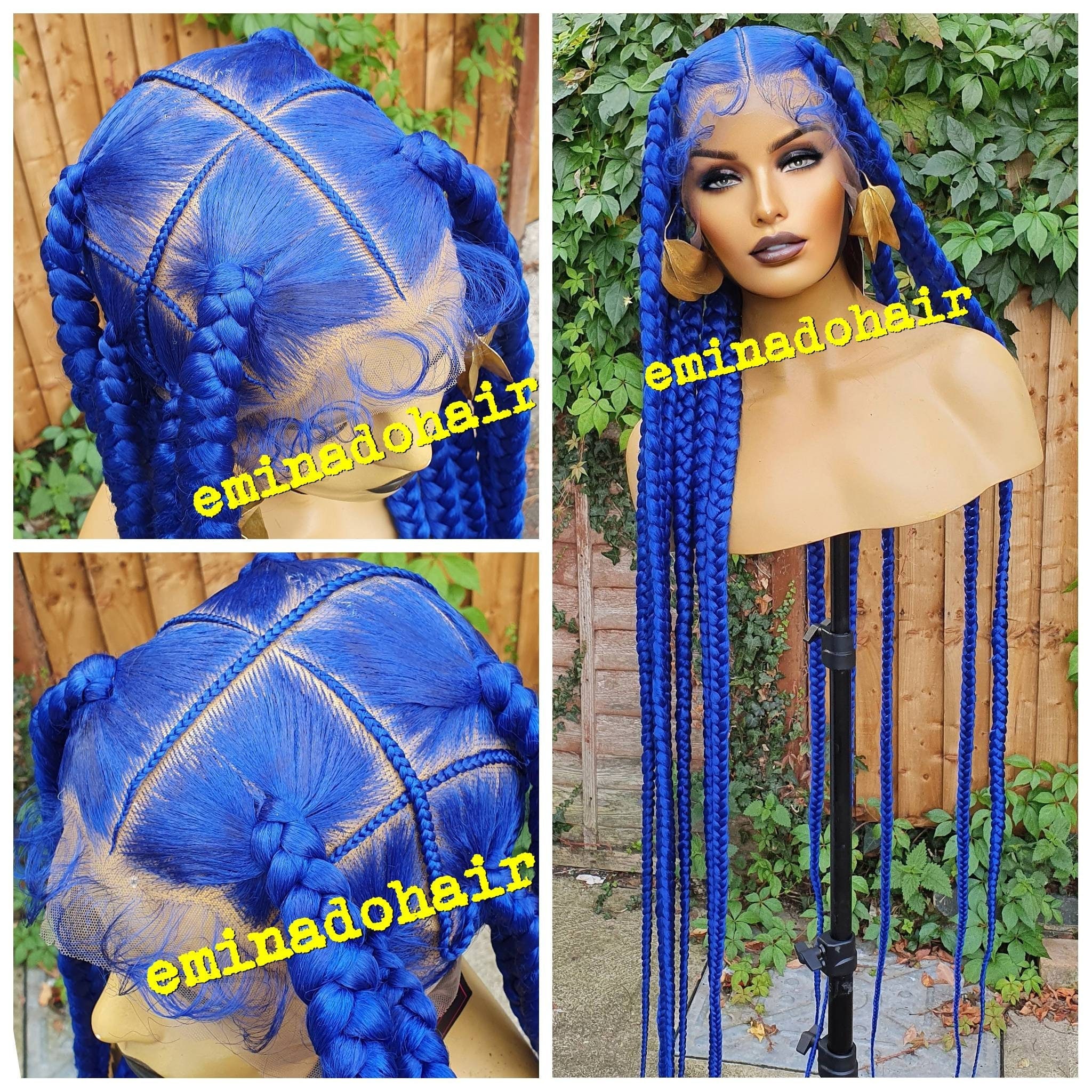 Knotless Braid Wig For Black Women T For Women Full Lace Etsy