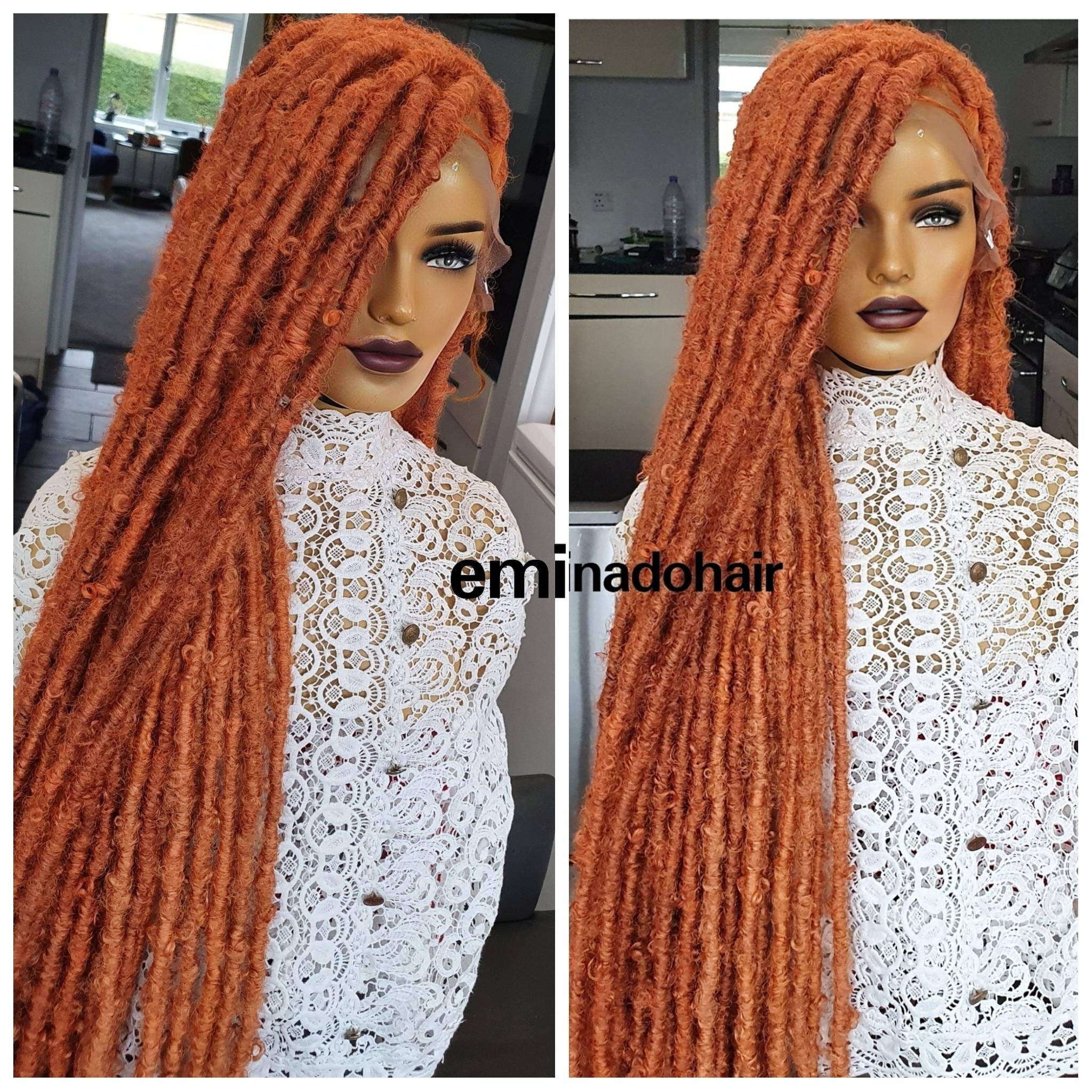 Burnt Orange Dreadlocks