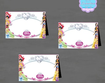 Princess Place Card | Etsy