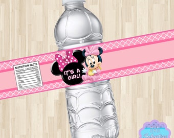 Minnie Mouse Label | Etsy