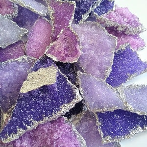 Edible Sugar Crystals, Vegan Geode Candy, Cake Decoration - Etsy