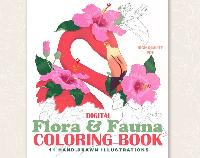 Fantasy Flower Garden - Adult Coloring Book of Fantastic Flowers and ...