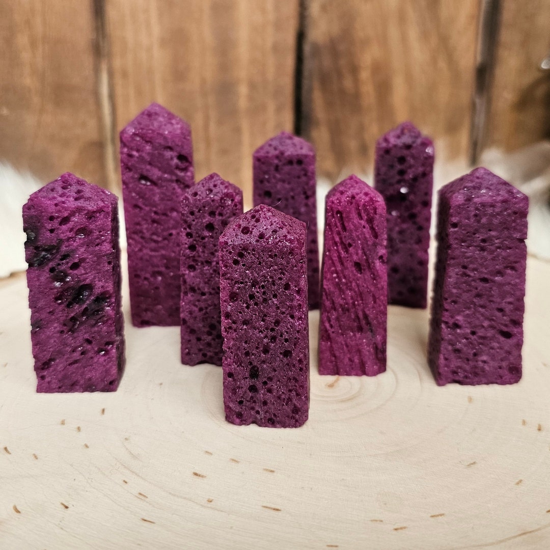 Honeycomb Ruby Towers UV Reactive - Etsy