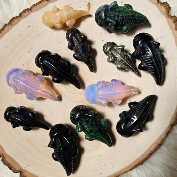 Axolotl Crystal - Etsy