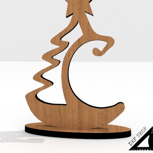 Christmas Tree Dxf Files for Laser Cnc Machine | Etsy