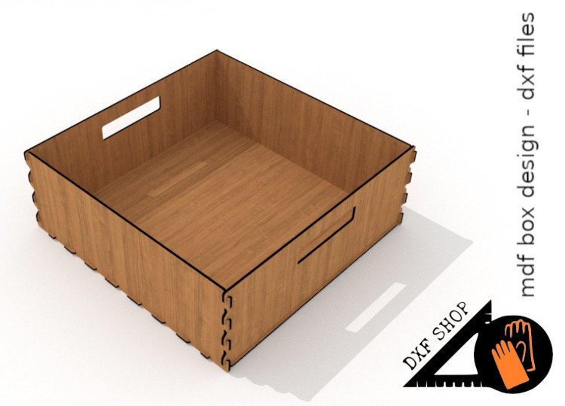 Laser Cut Wooden Box CNC Design Dfx Files | Etsy